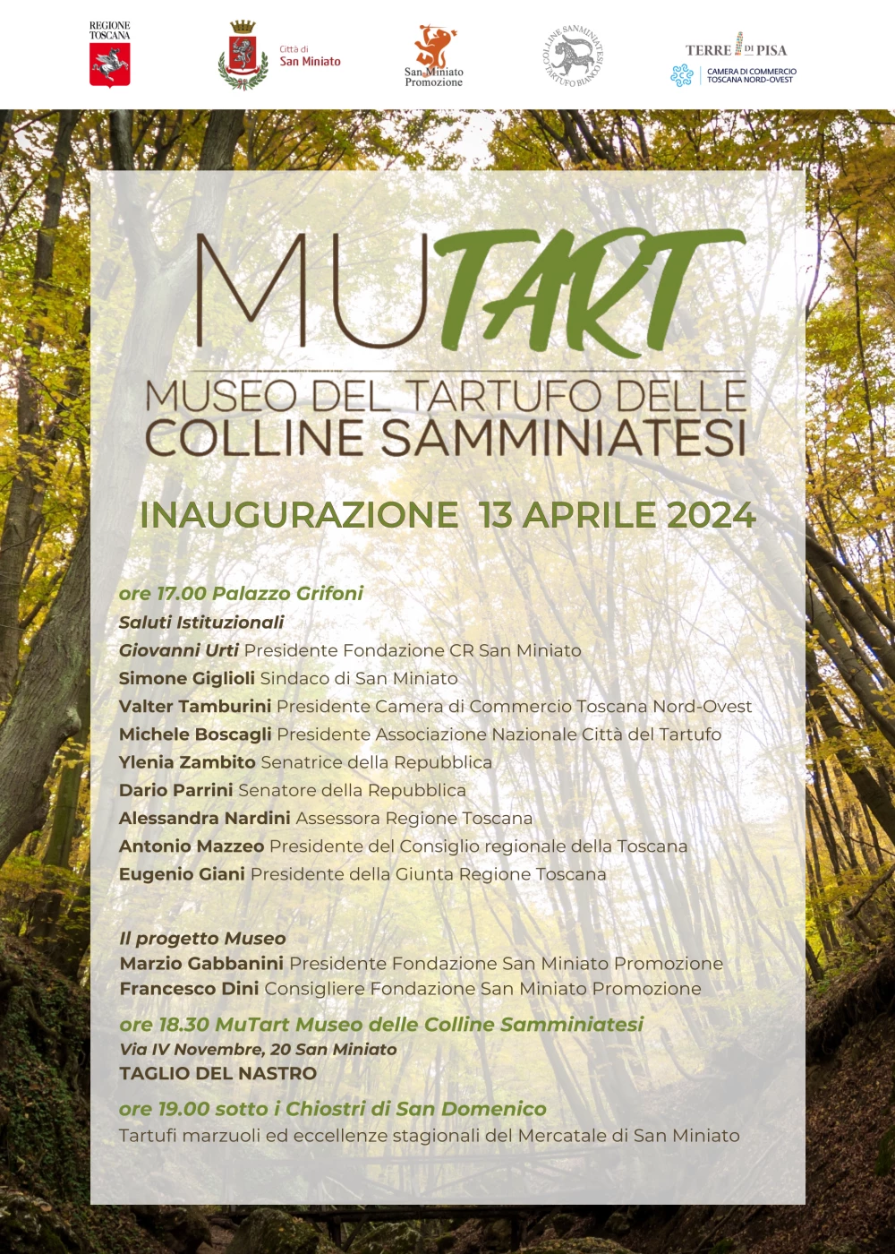 Opening MuTart Museo del Tartufo delle Colline Samminiatesi